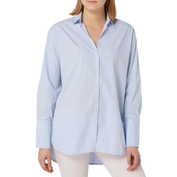 0039 Italy | Tops | New 039 Italy Long Sleeves Tiered Cotton Top In ...